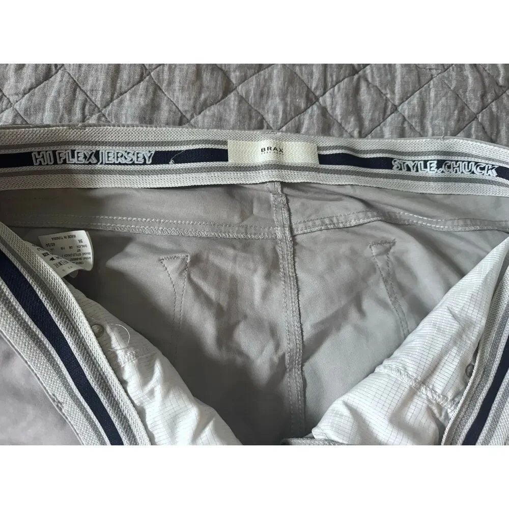 brax | Pants | Mens Brax Style Chuck Hi Flex Jersey Light Gray Size 434 ...